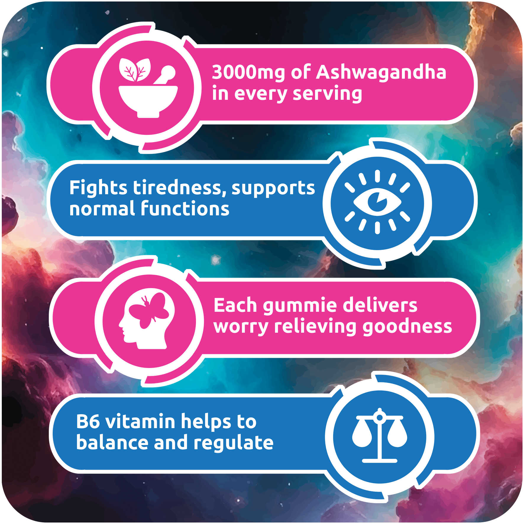 Kalma - Pure Ashwaghanda Extract Gummies | 60 Pack | Vegan Friendly ...